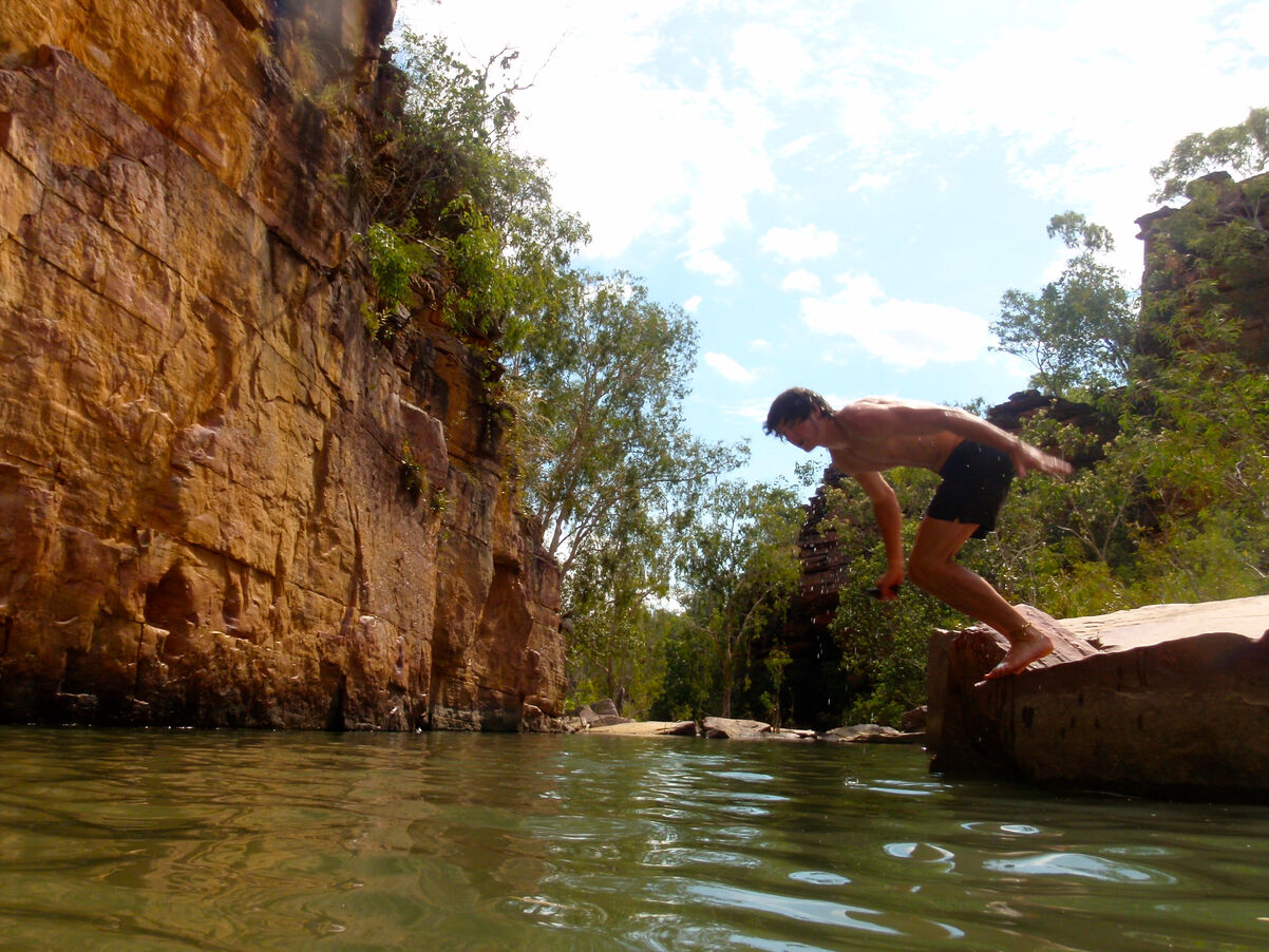 Swimming Across the Outback - INTO