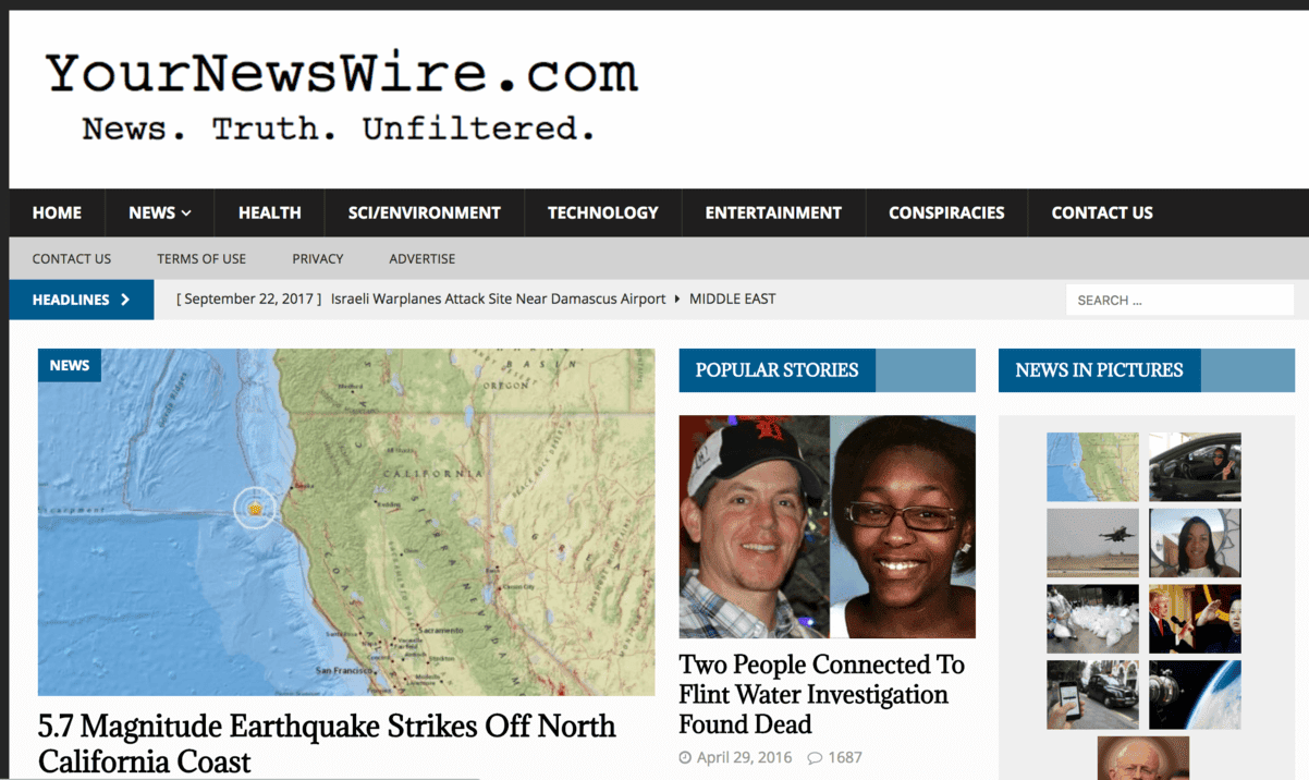 One of the Internet’s Most Popular Fake News Sites Is Run by a Married ...