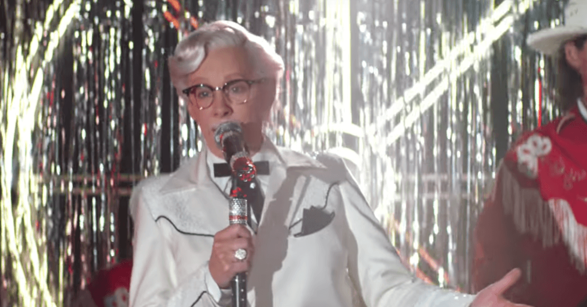 Reba Dons Drag to Become KFC’s First Female Colonel Sanders - INTO