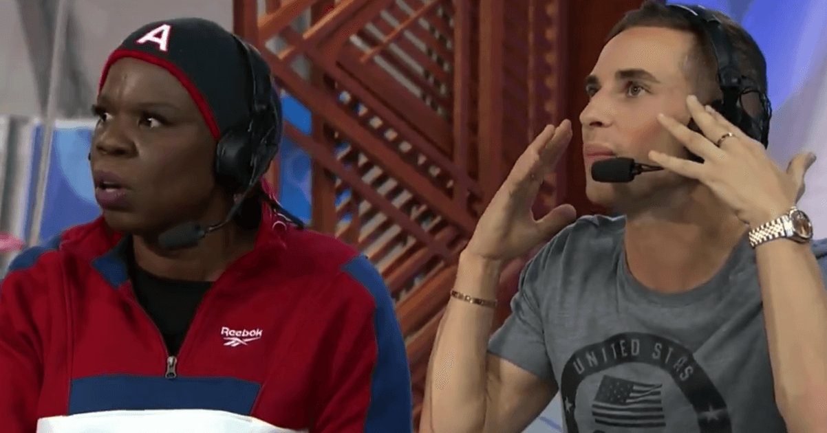 Adam Rippon Joined Leslie Jones for Some Hilarious Figure Skating TV ...