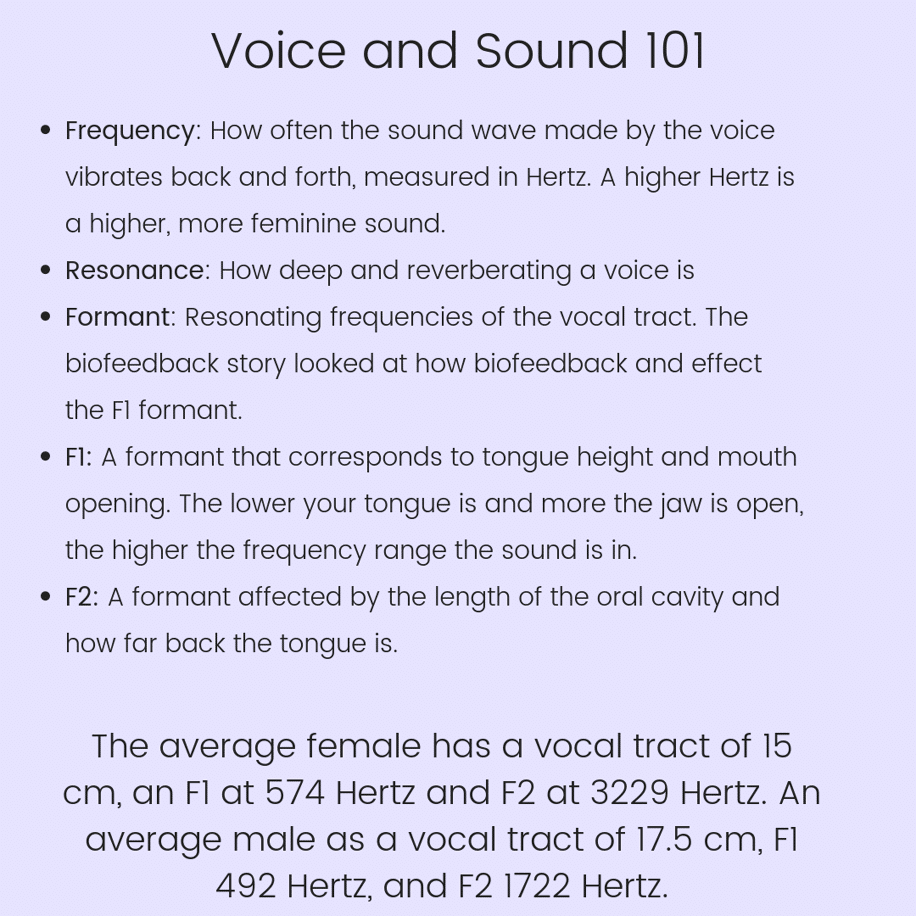 Voice Therapy Helps Trans People Sing At Different Frequencies - INTO