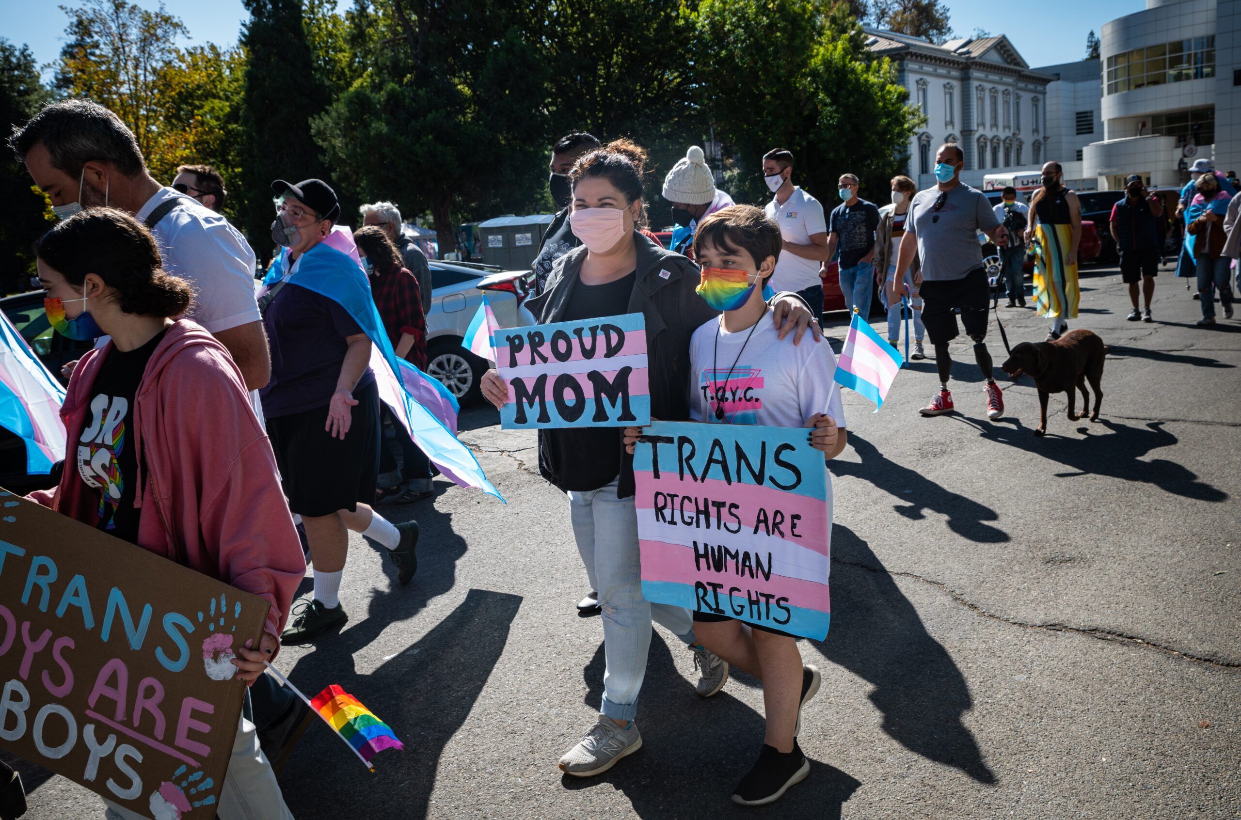 Trans People in Texas Take to the Streets To Fight For Endangered Youth ...