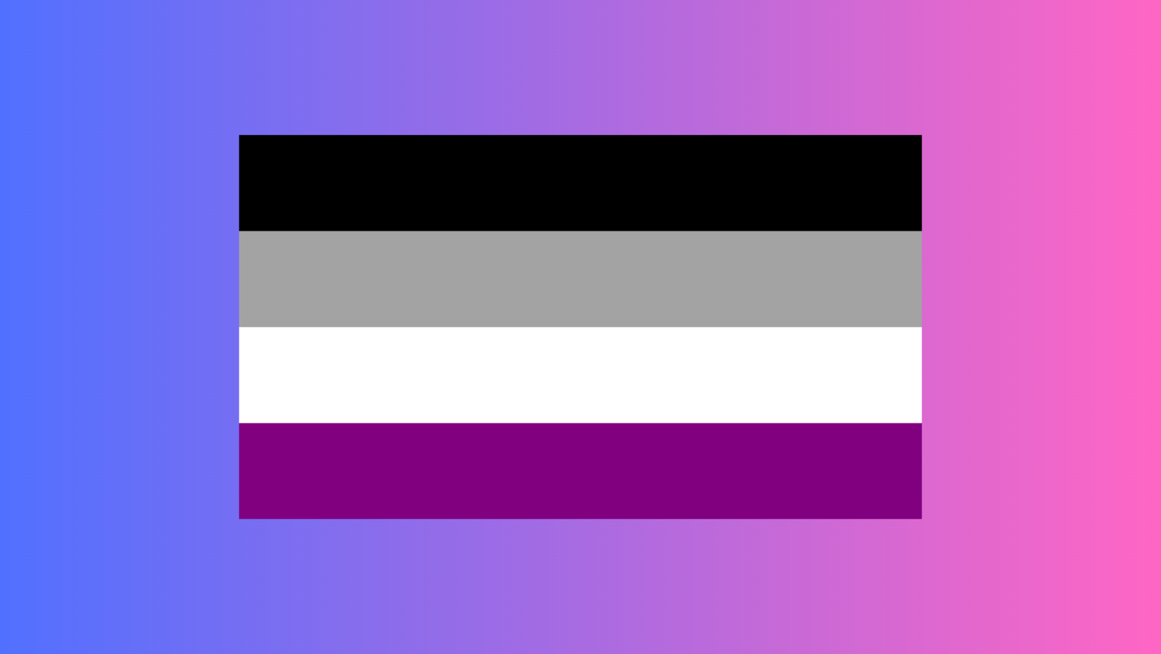The Asexual Pride Flag - INTO