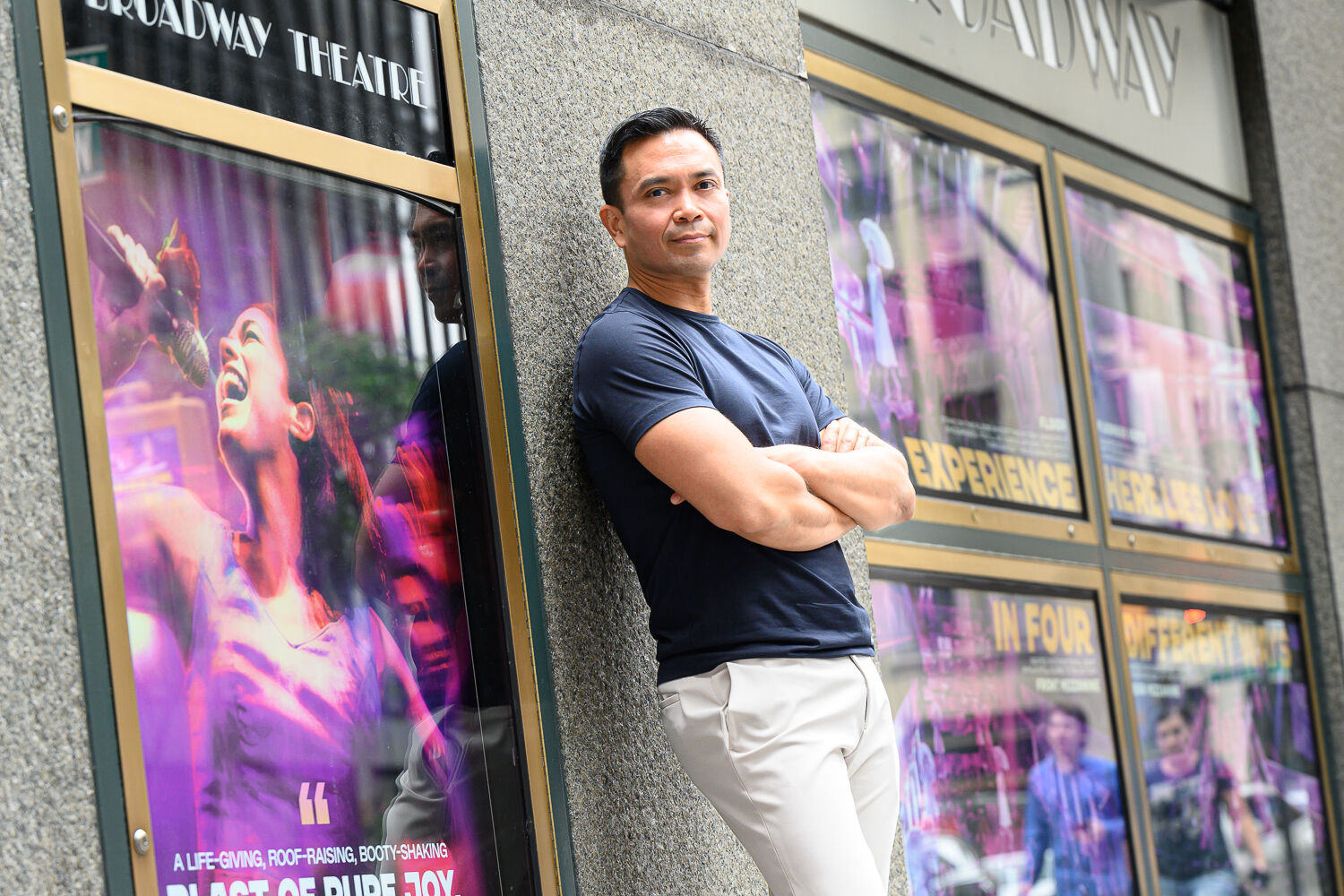 Jose Llana is at 'full throttle' in Broadway's 'Here Lies Love' - INTO