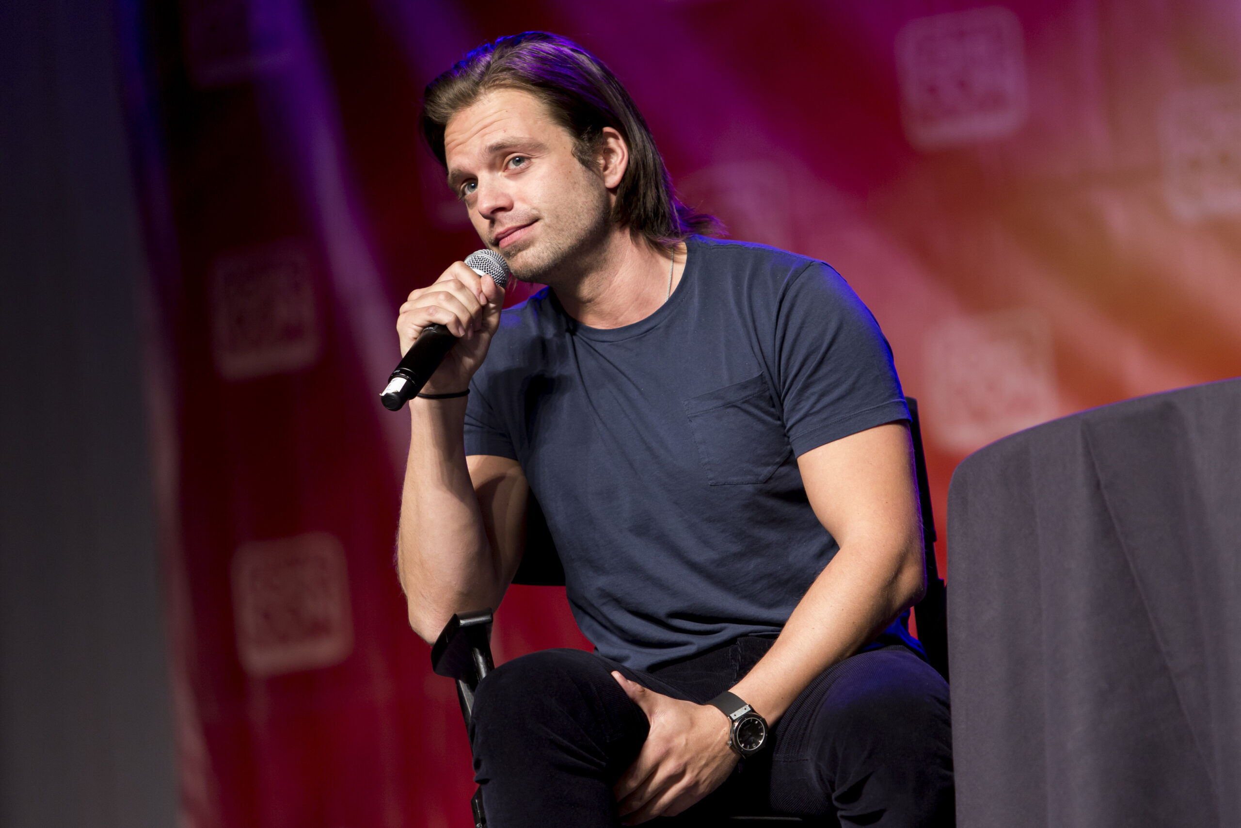 Sebastian Stans are noticing something hilariously sad about the star's ...