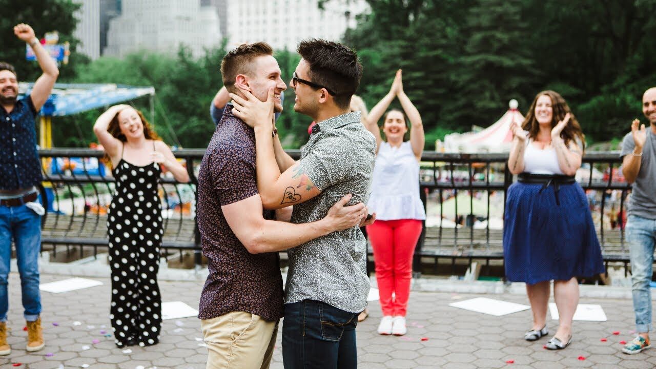 The Internet is obsessed with this adorable Broadway couple - INTO