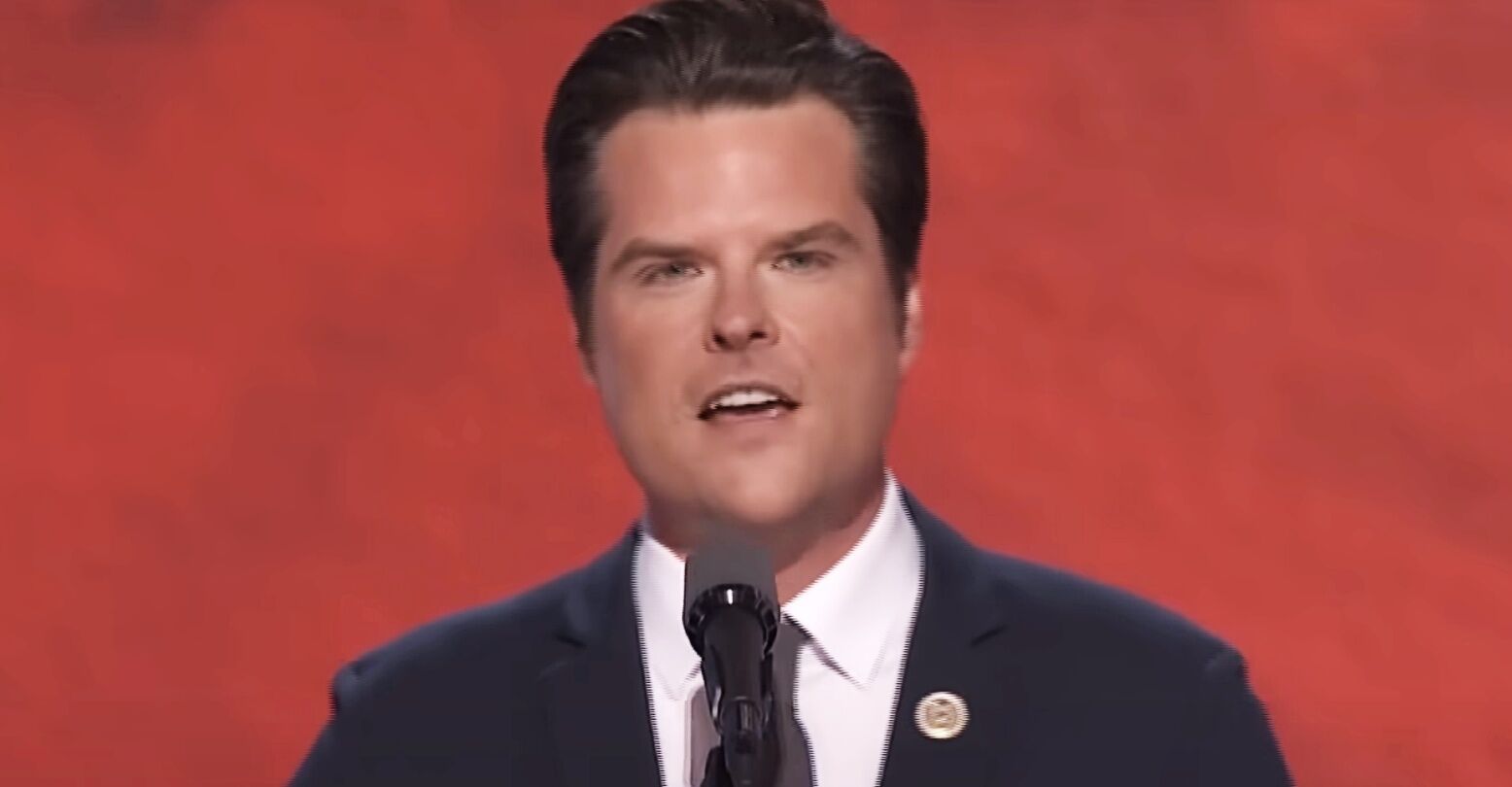 Matt Gaetz gave a speech at the RNC but all anyone is talking about is ...