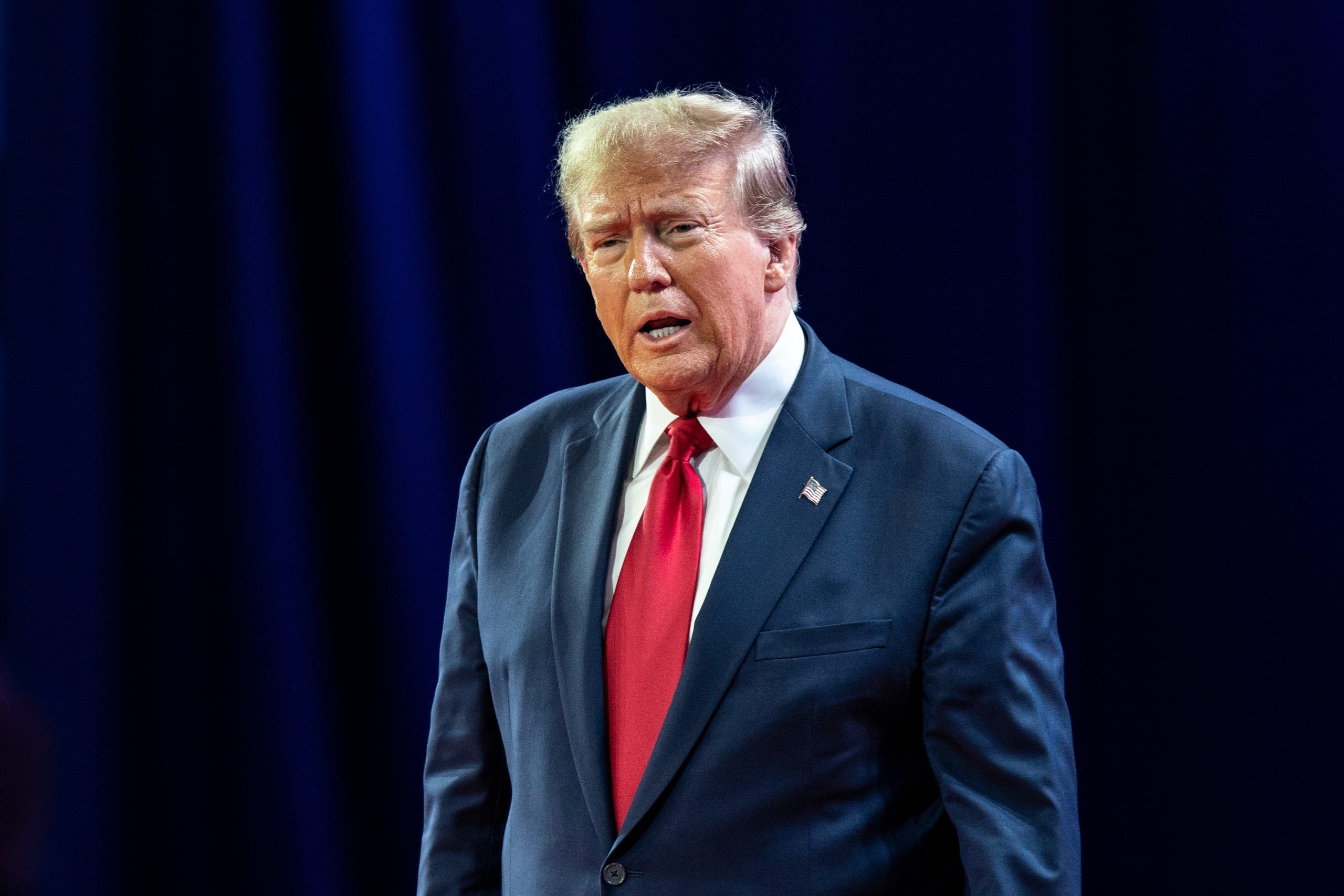 Trump's lewd microphone gesture has everyone grossed out and full of ...